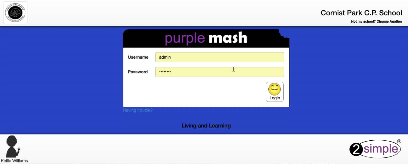 Purple Mash Log in on Vimeo