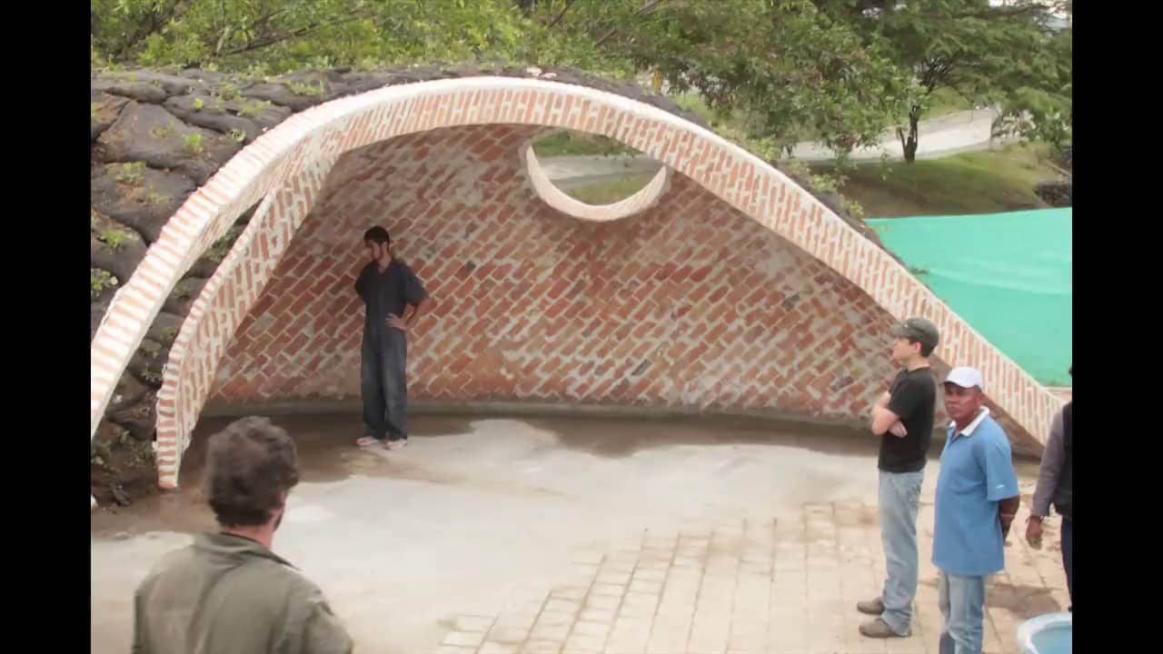 ColomBrick - Thin-tile vault for the Seventh World Urban Forum in ...