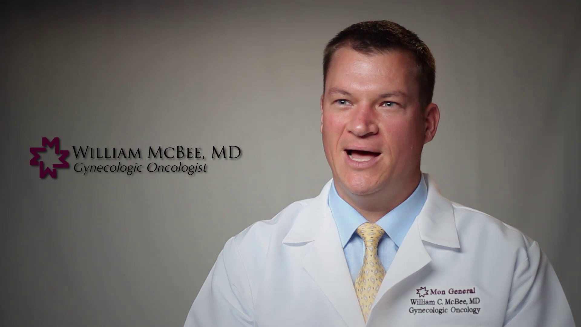 Zelda Stein Weiss Cancer Center - Dr. McBee on Vimeo
