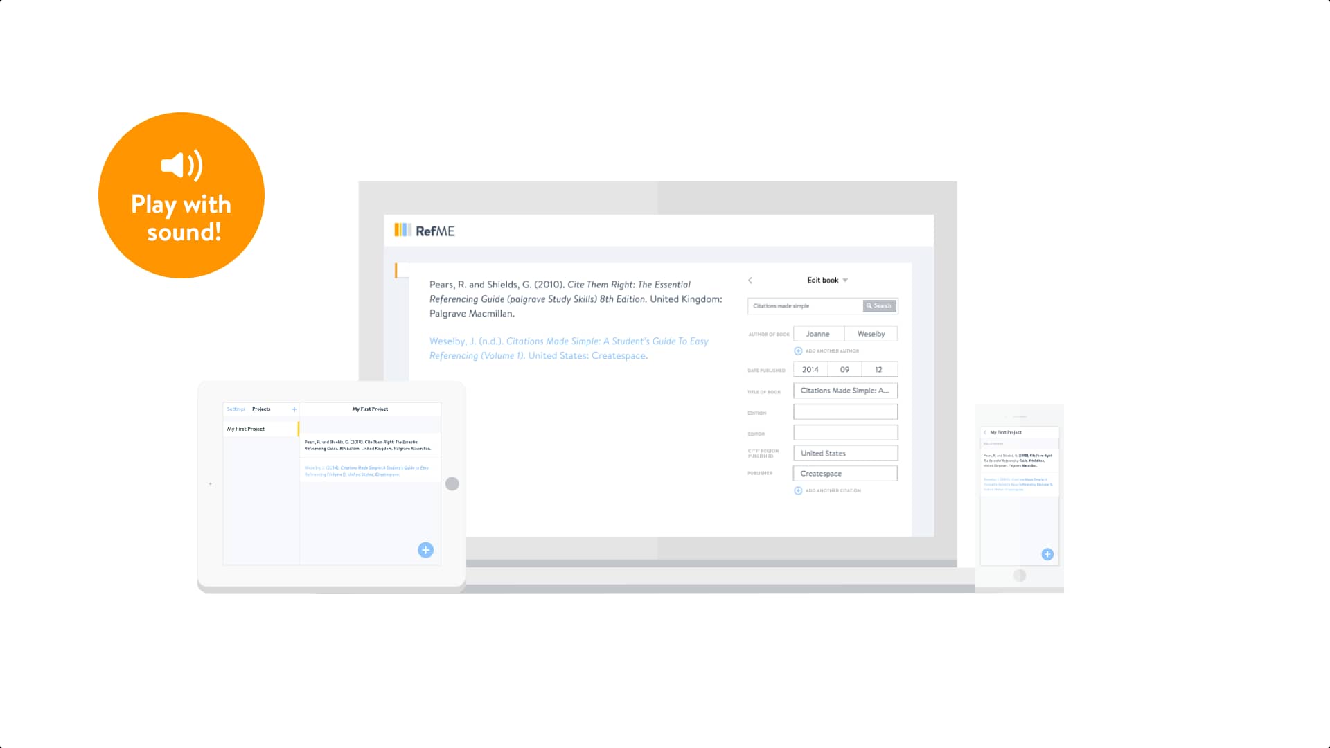 RefME | Free Reference Generator – Harvard, APA, MLA, Chicago… on Vimeo