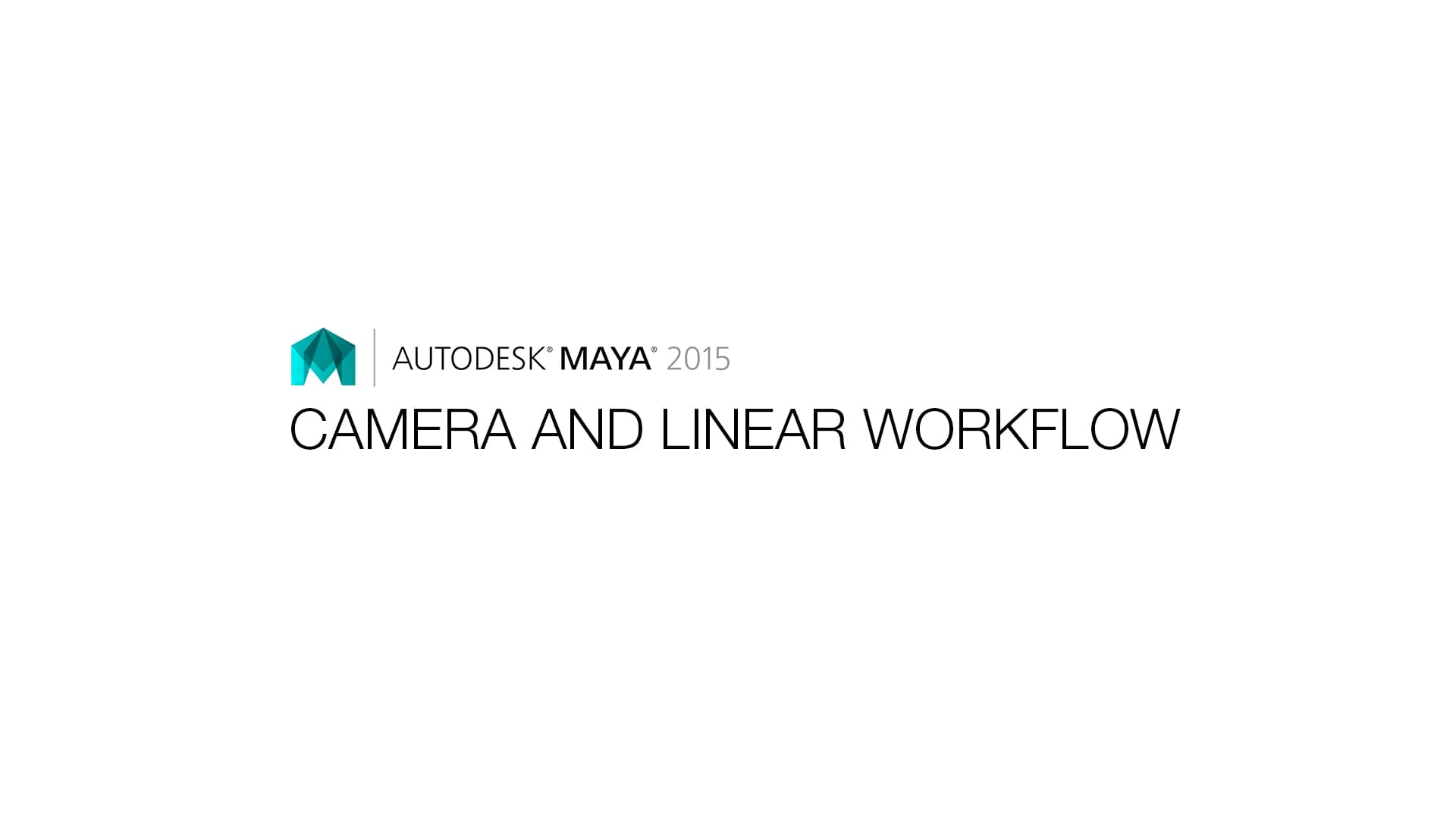 Maya: Linear Workflow in Maya and Camera on Vimeo