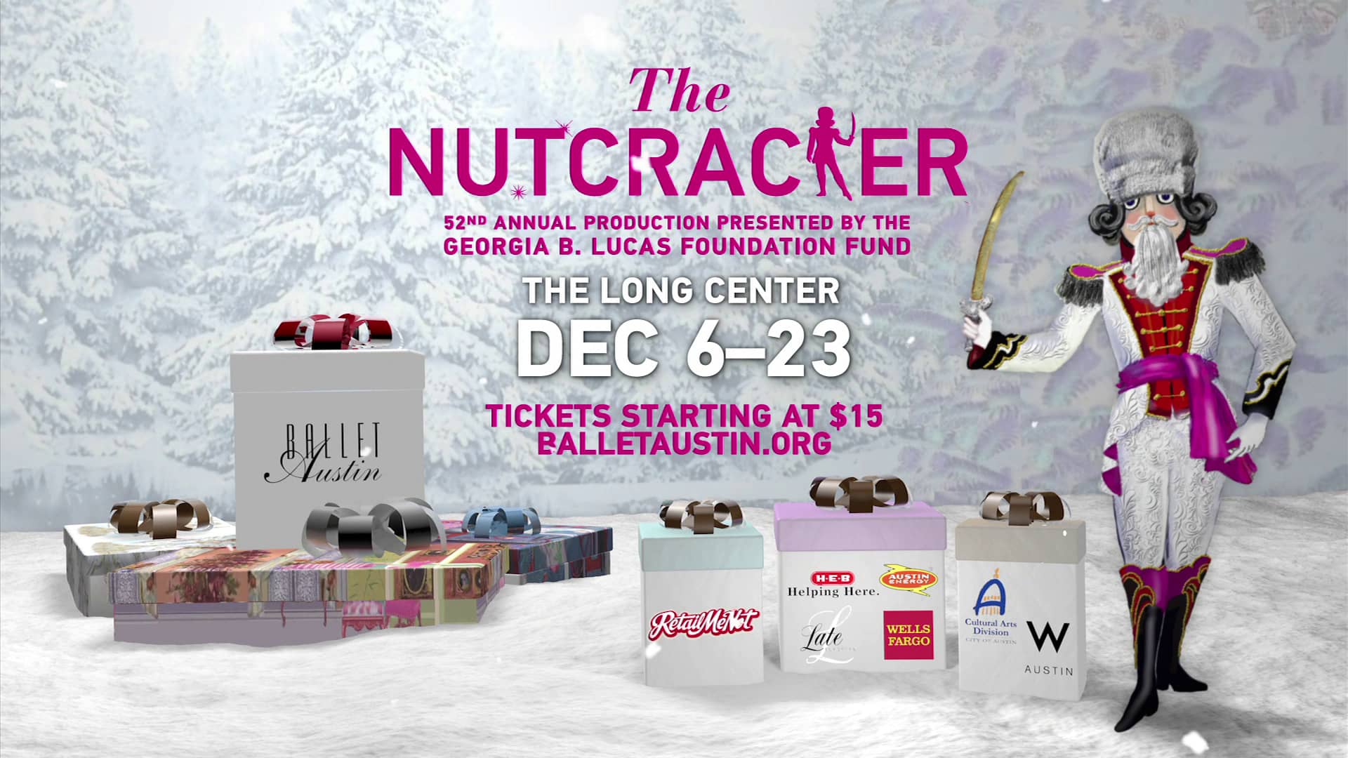 Ballet Austin's 2014 The Nutcracker TV Commercial (30 seconds) on Vimeo