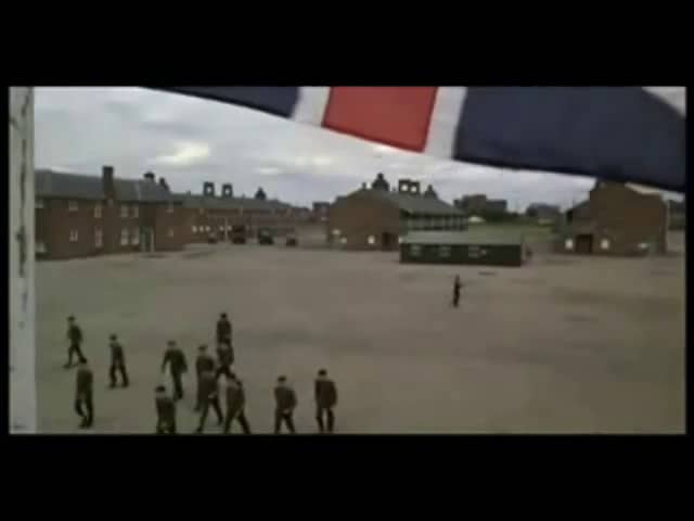 British Army, Monty Python marching up and down the square, hilarious ...