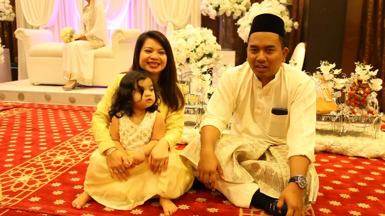 Areeny Eva & Jeffery Mustaffa ( 7 March 2014 ) at Anjung Felda