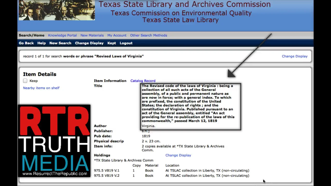 SAM HOUSTON STATE LIBRARY of TEXAS - 13th Am. EVIDENCE (INVESTIGATION # ...
