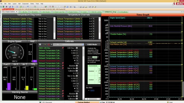 MoTeC M1 Software Tutorial: EGT Input