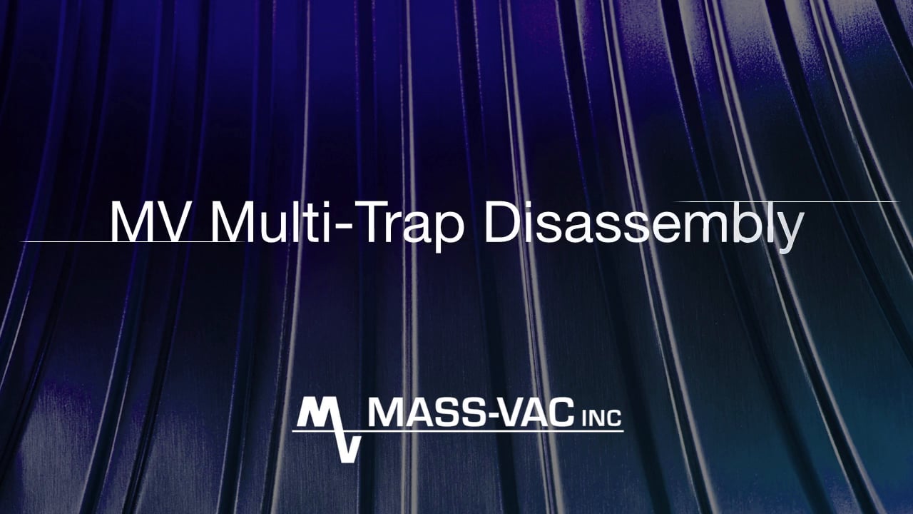 Vacuum Trap Disassembly Instructions for MV Multi Trap Vacuum Trap on Vimeo