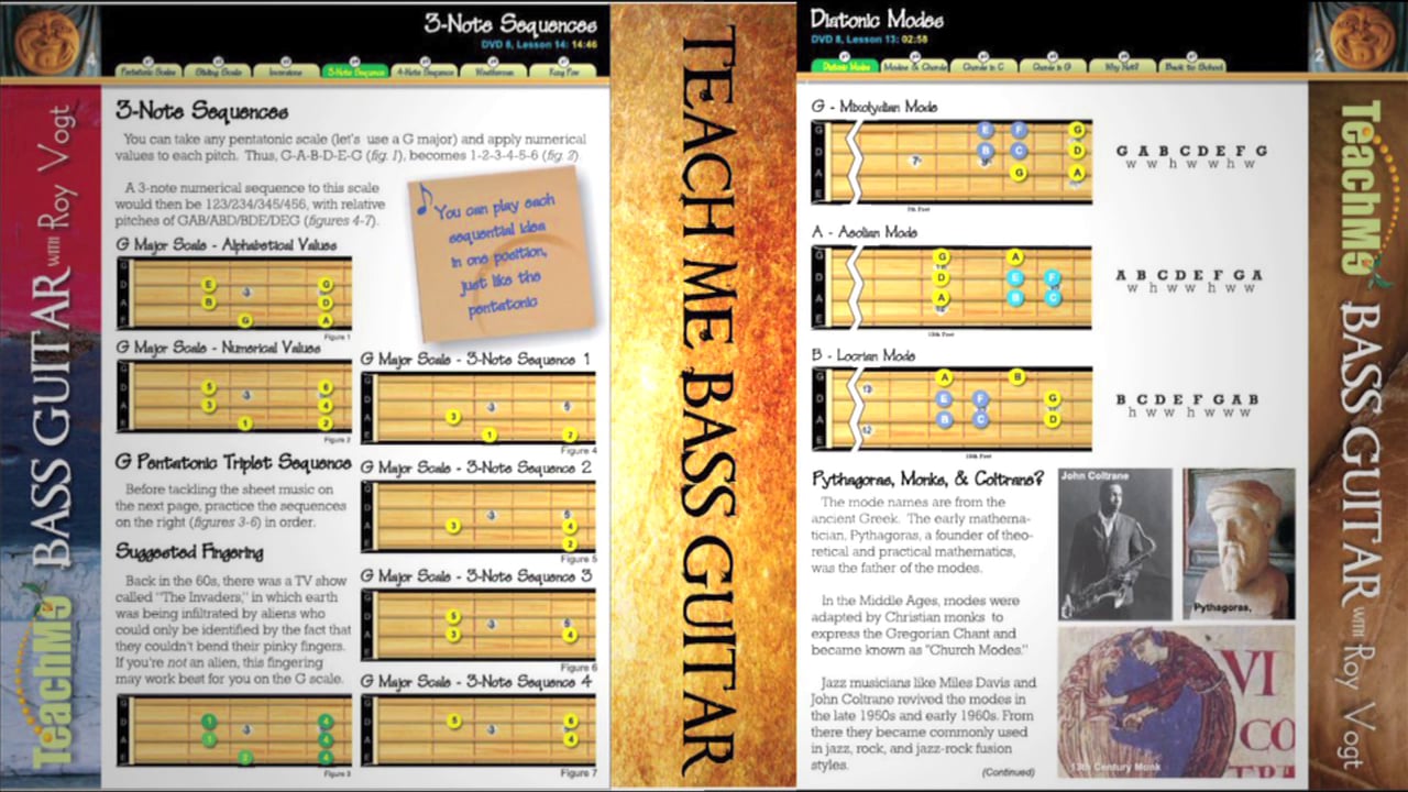 Sample of companion lesson book from Roy Vogt's multi award-winning ...