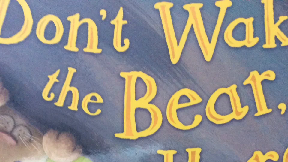 don't wake the bear hare, narrated by sabrina pike, nov 2014 on Vimeo