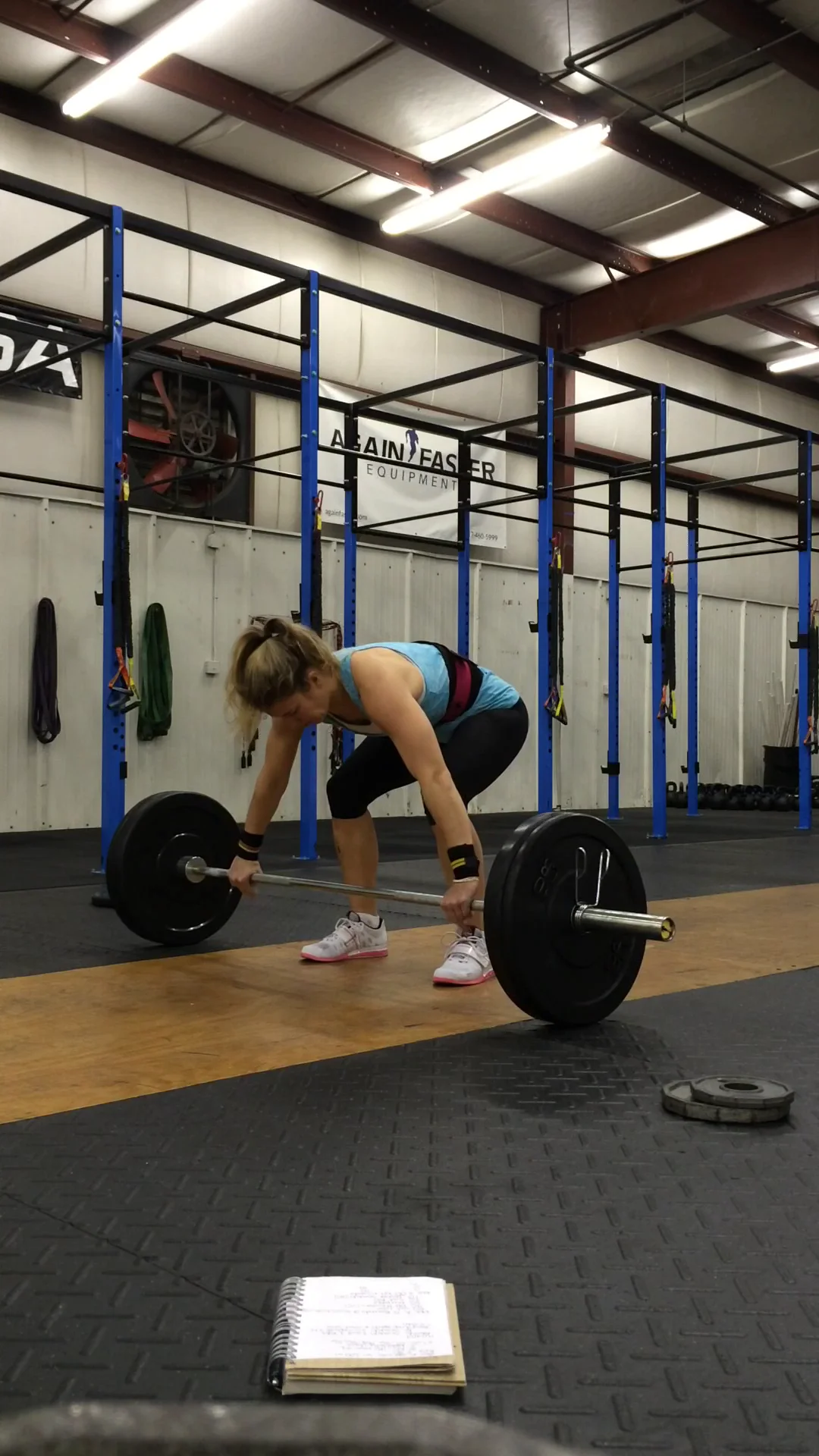 Snatch 1RM (105#) on Vimeo