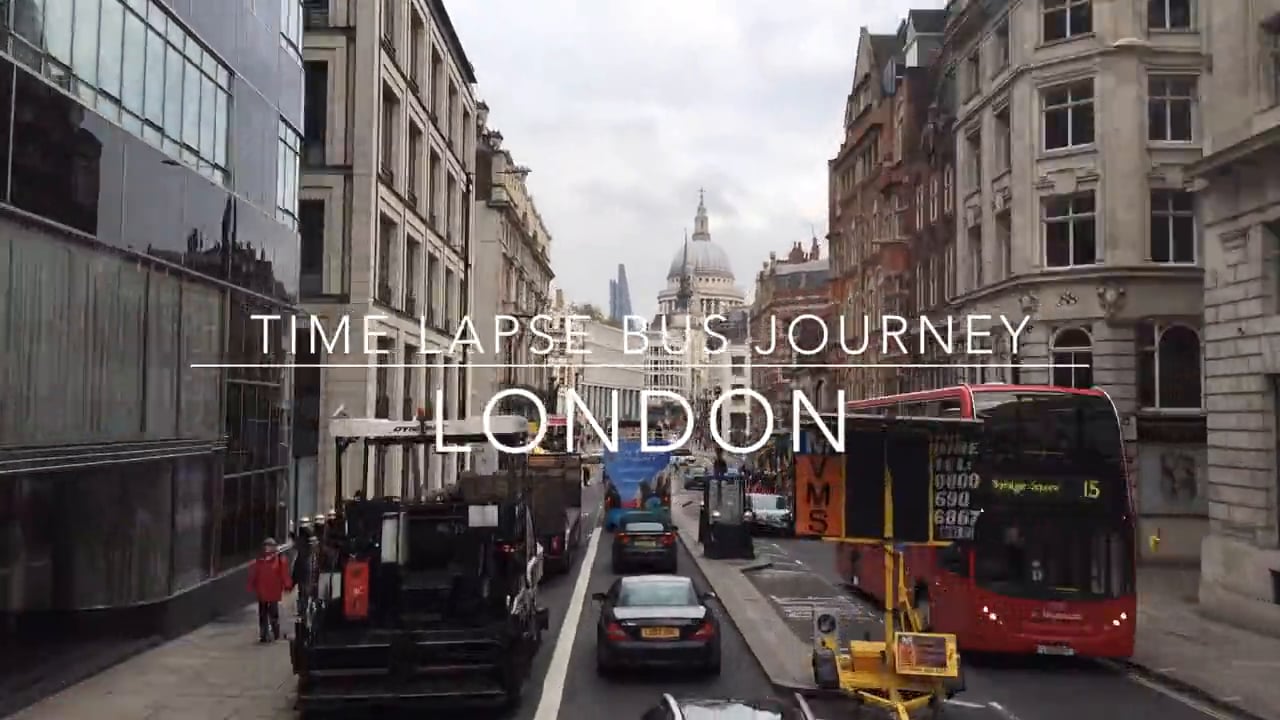 Time Lapse Bus Journey / London on Vimeo
