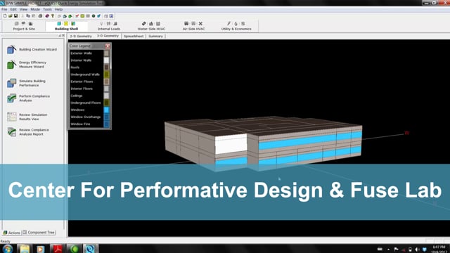 eQuest: Modeling Building Geometry (Part 2 of 2) in eQuest on Vimeo