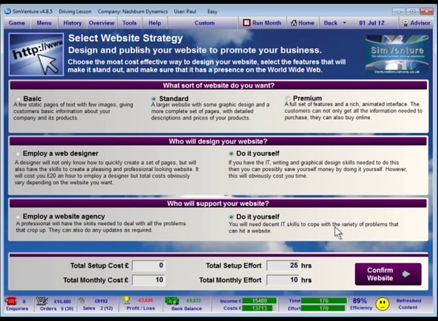 SimVenture Classic Support Videos on Vimeo
