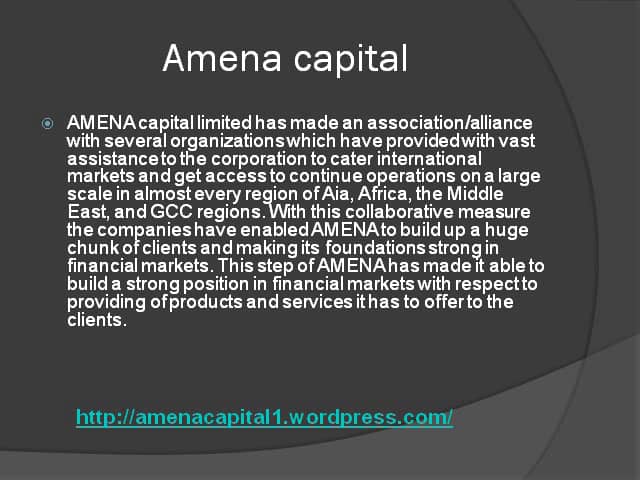 Amena capital on Vimeo