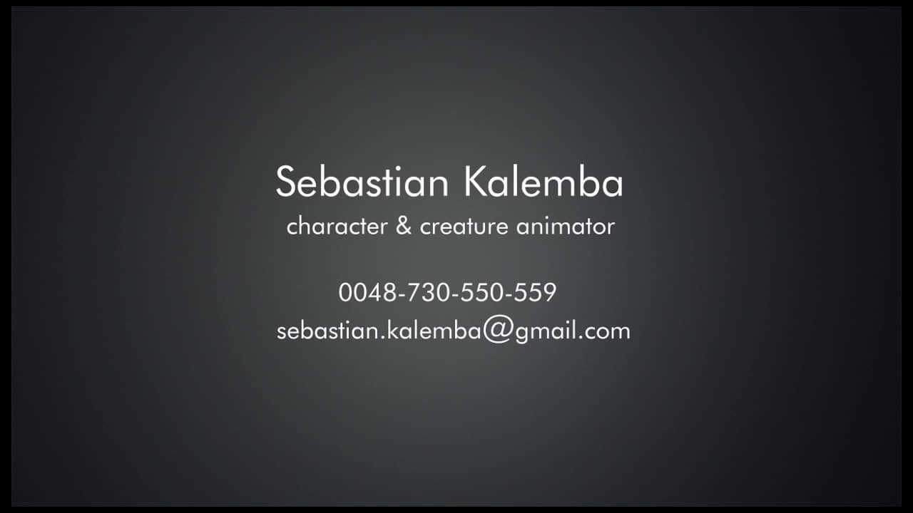 Sebastian Kalemba - 2014 Animation Reel on Vimeo