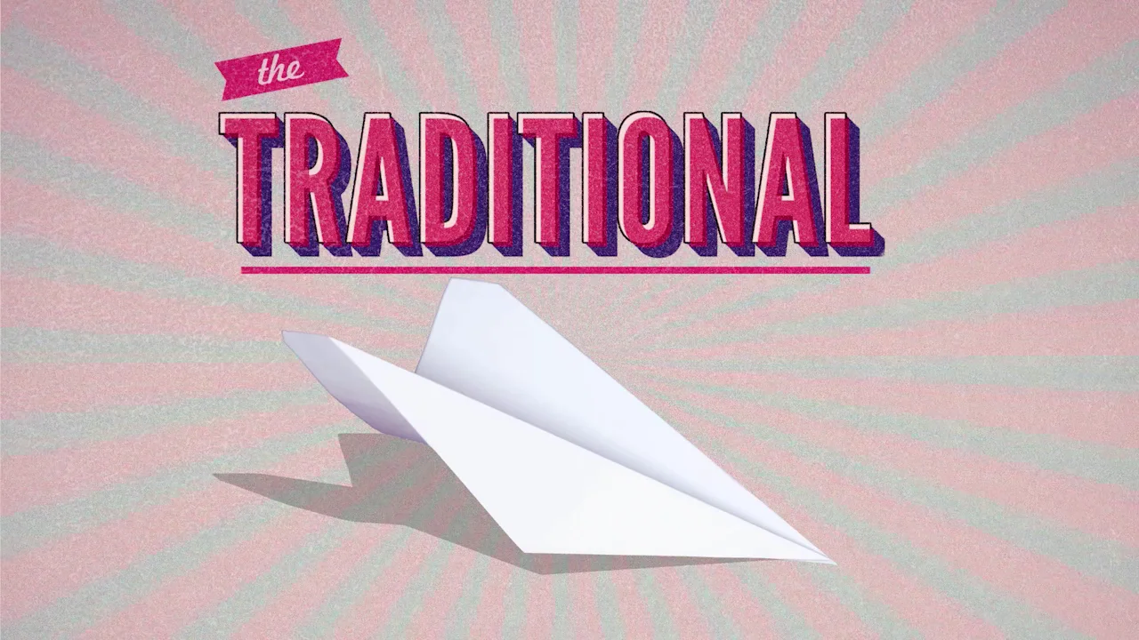 Paper Planes: Making a Traditional paper plane