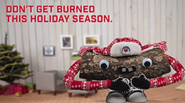 Meet Yulie the Yuletide Log, ShopAtHome.com’s new cash back star
