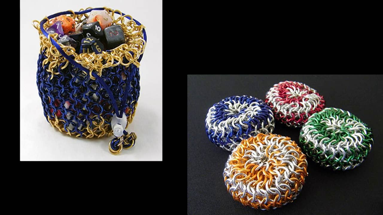 Chainmail Bow Ties! on Vimeo