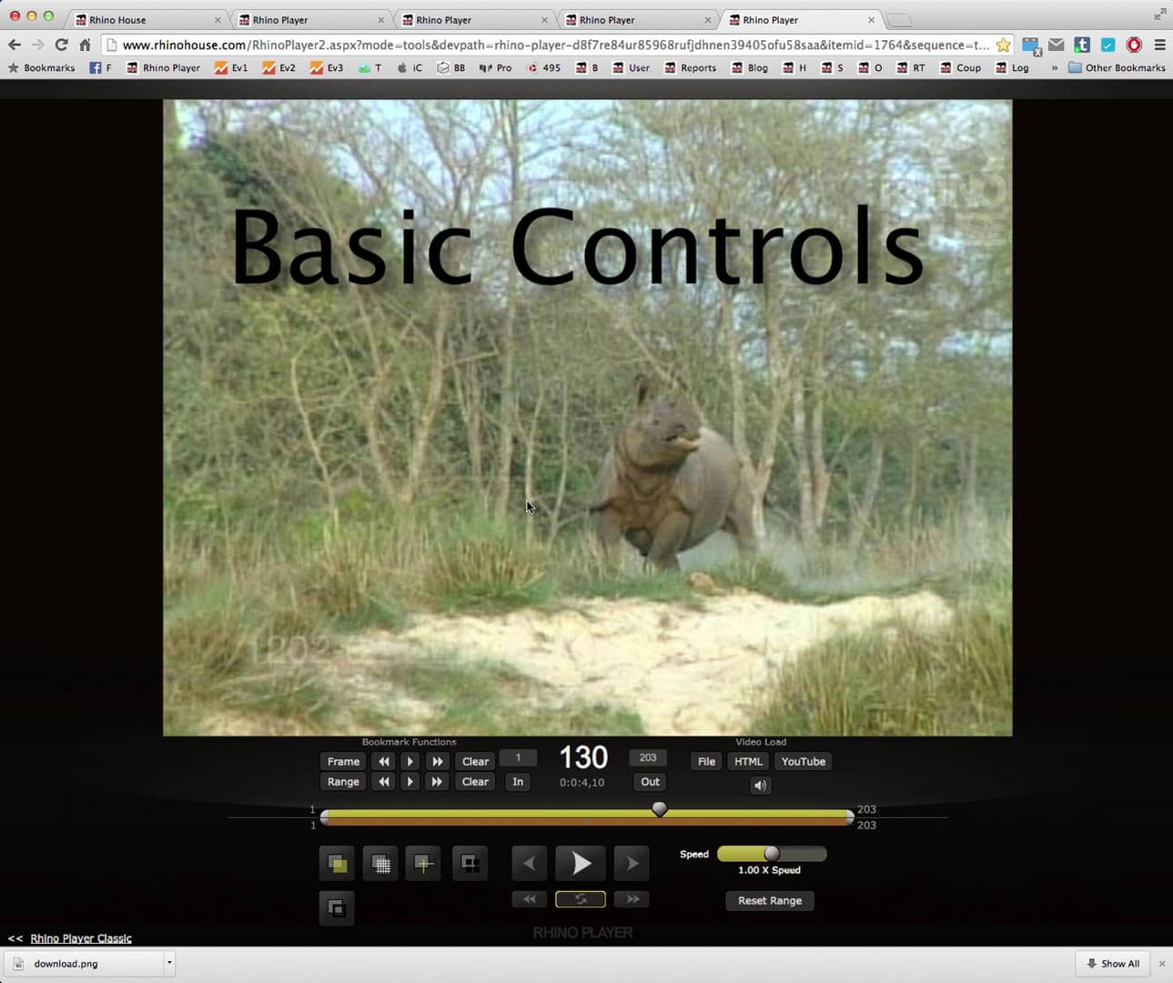 Rhino Player's Quick Start Guide: Basic Controls on Vimeo
