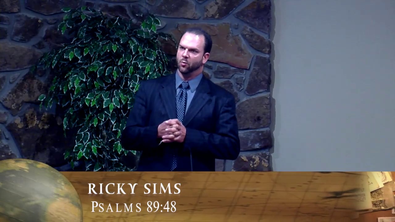 Ricky Sims - 20141117 - Psalms 89-48 - Preaching Festival on Vimeo