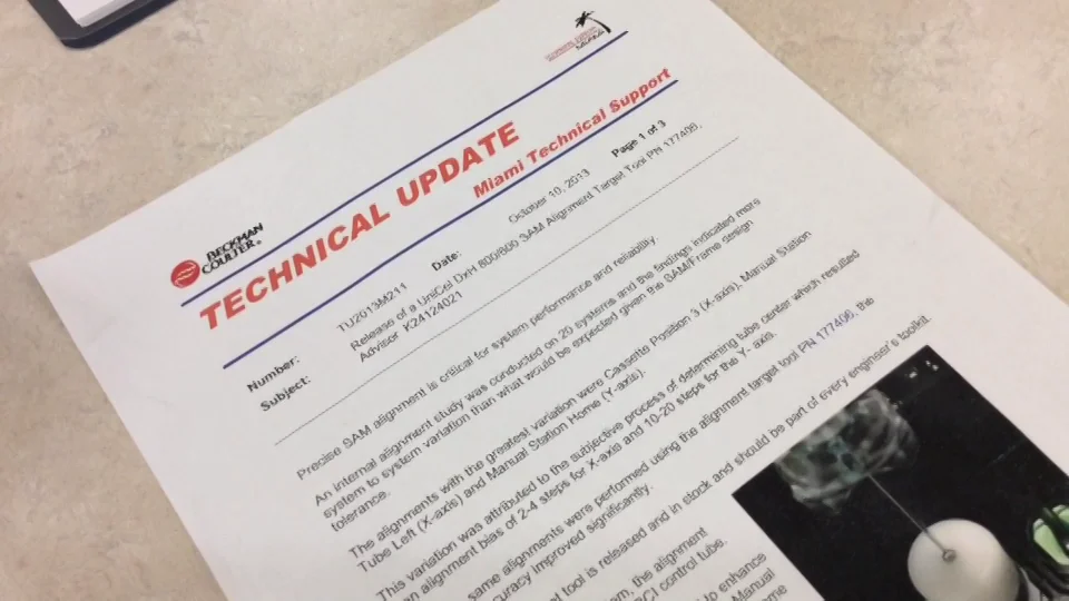 DxH SAM_BD TEST Q8 - DxH800/600- Aspiration Probe Pierce Target Tool on ...