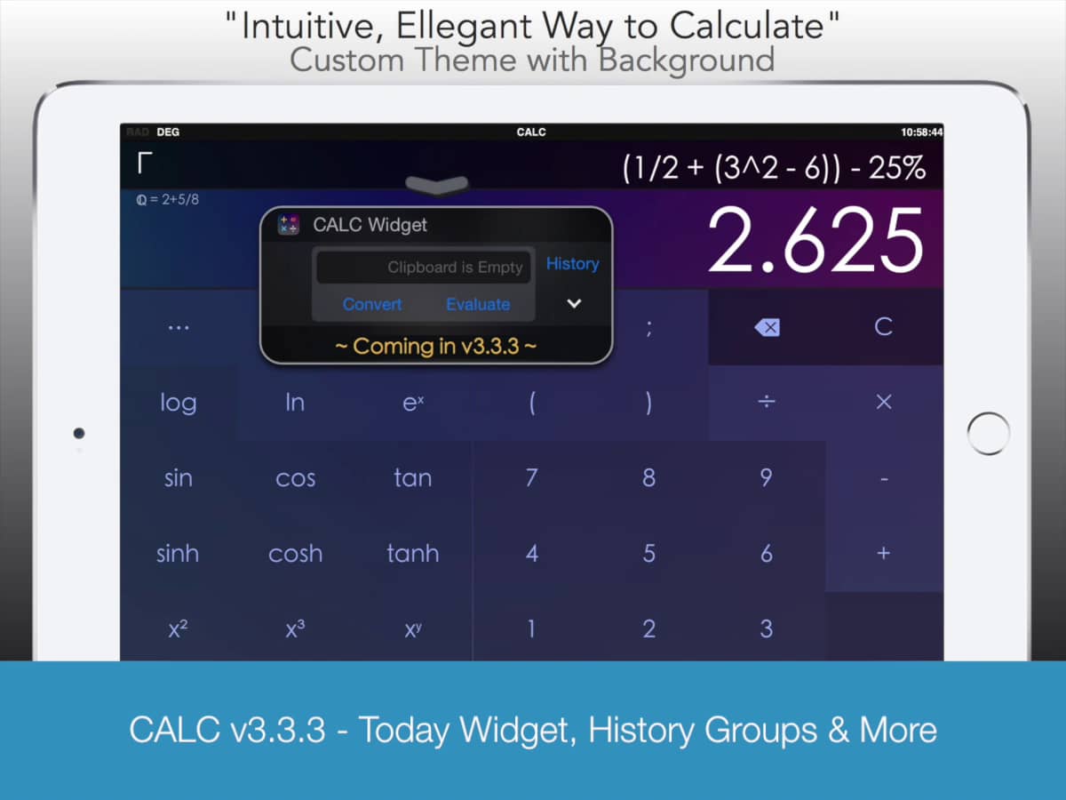 CALC Premium v3.3.3 Preview on Vimeo