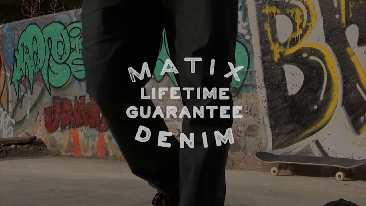 Matix presents Matix Denim Lifetime Guarantee w Zack Wallin on Vimeo