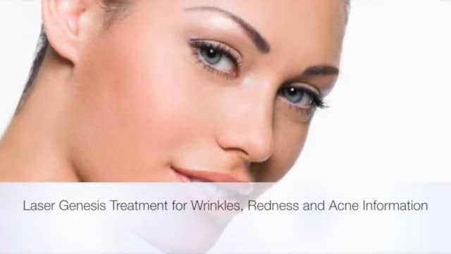 Laser Genesis Treatment for Wrinkles, Redness and Acne Information on Vimeo