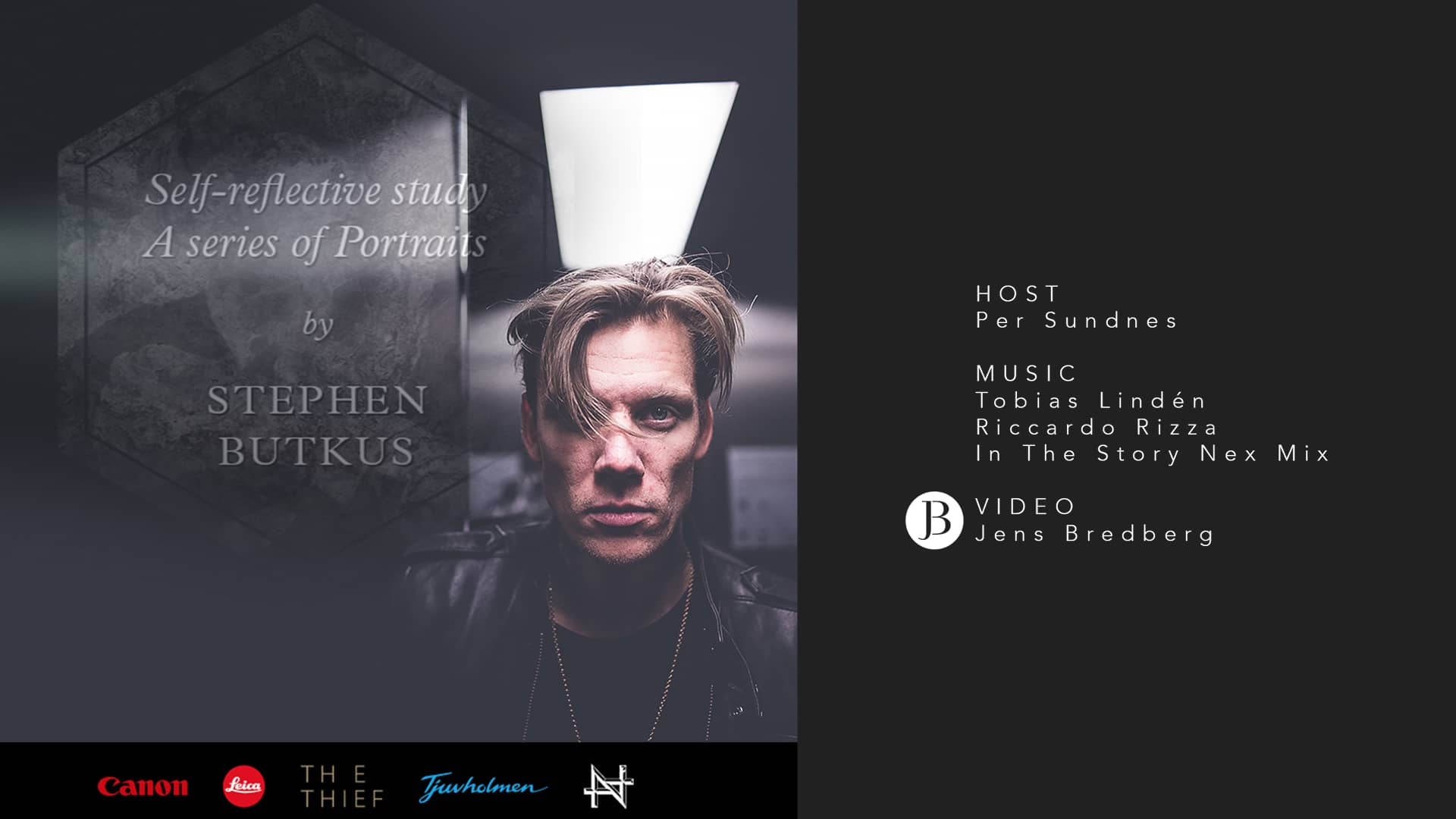 Stephen Butkus - Self-reflective study – A series of Portraits on Vimeo