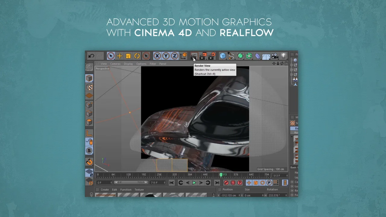 Premium tutorial No.3 : Advanced 3d motion graphics in Cinema 4d and ...