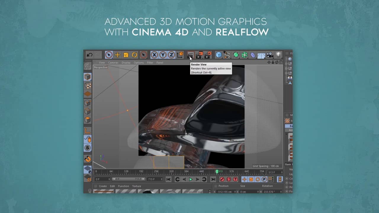 Premium tutorial No.3 : Advanced 3d motion graphics in Cinema 4d and ...