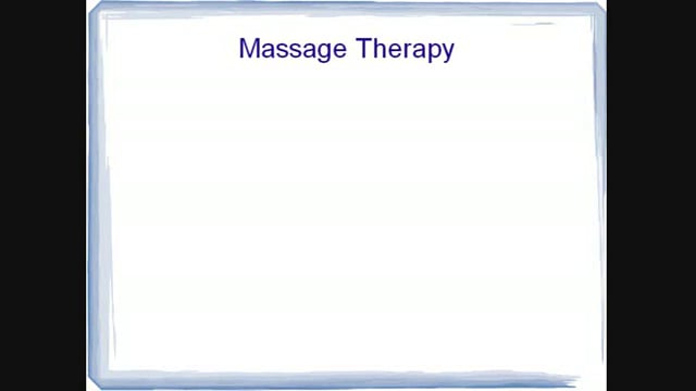 Massage On Vimeo