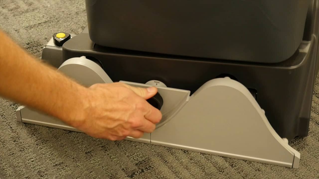 TASKI Procarpet 30/45 Operation by Diversey on Vimeo