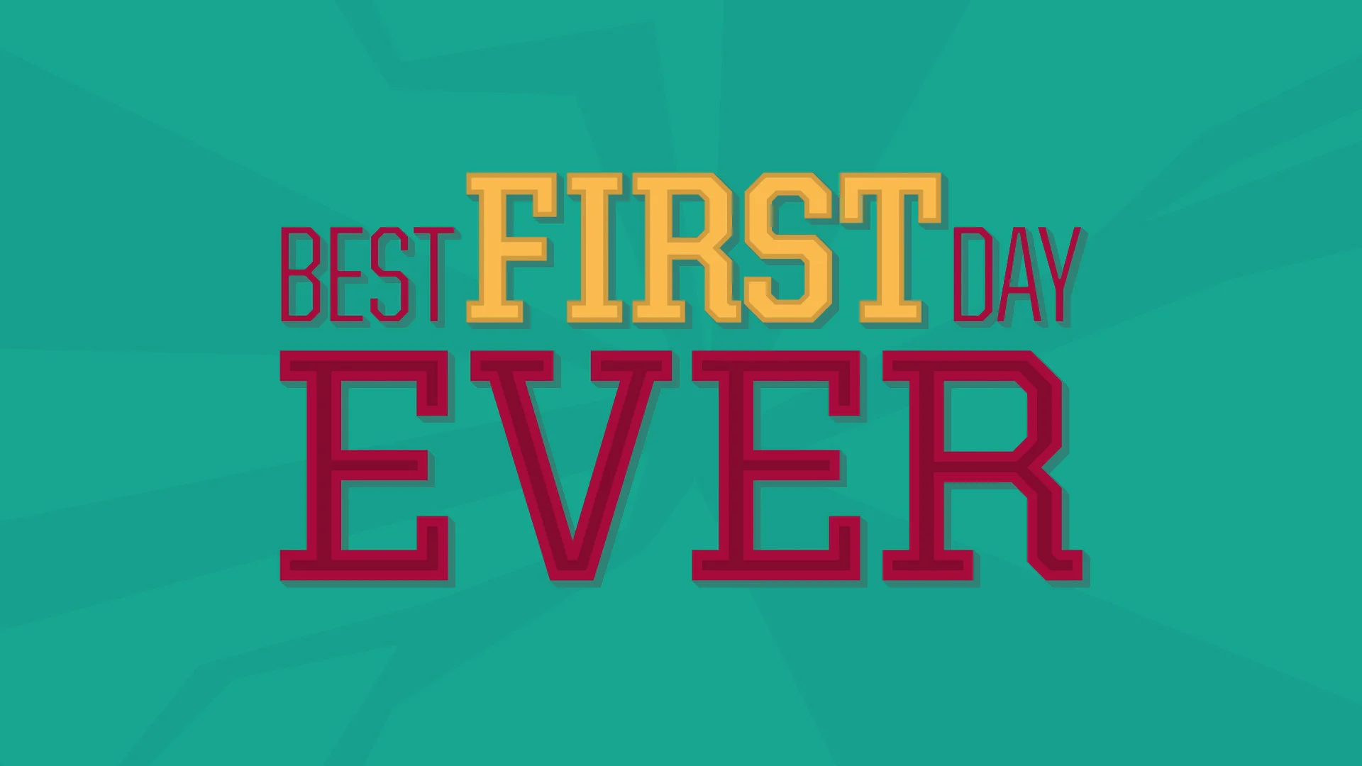 Best first day ever – "What happens next?"