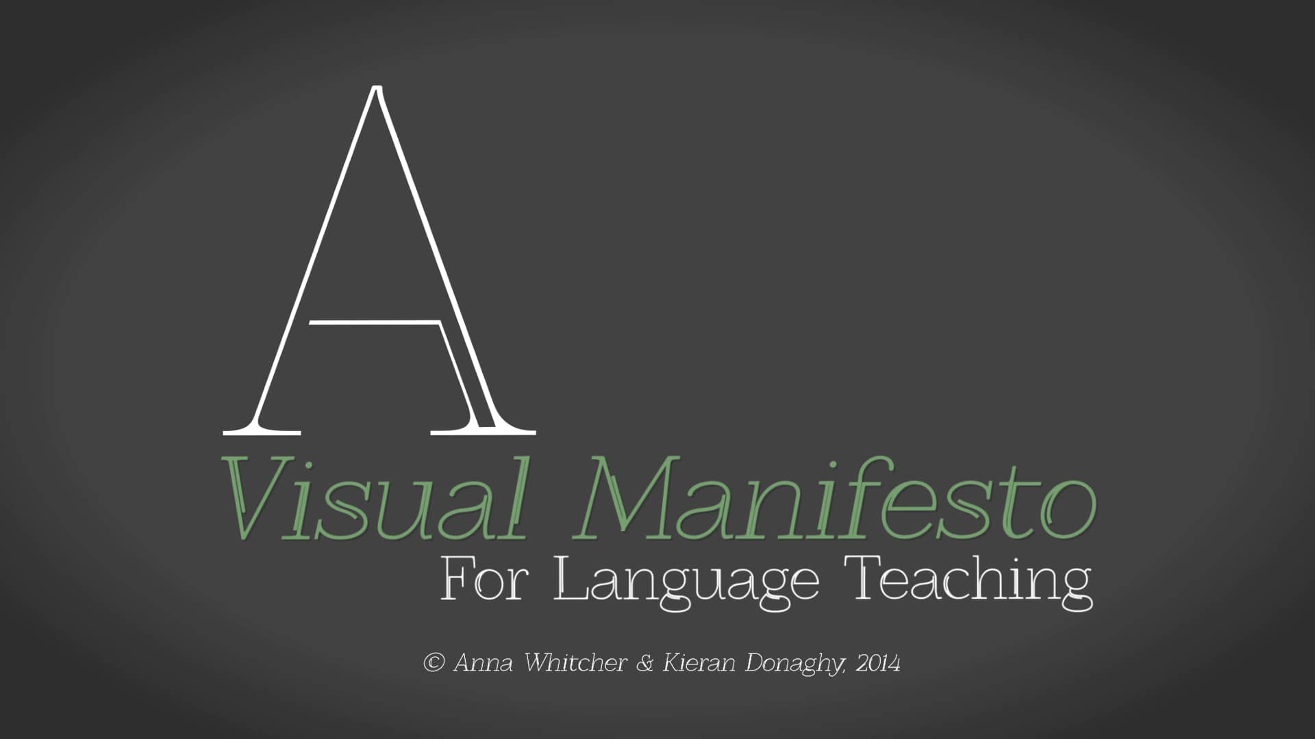 A Visual Manifesto on Vimeo