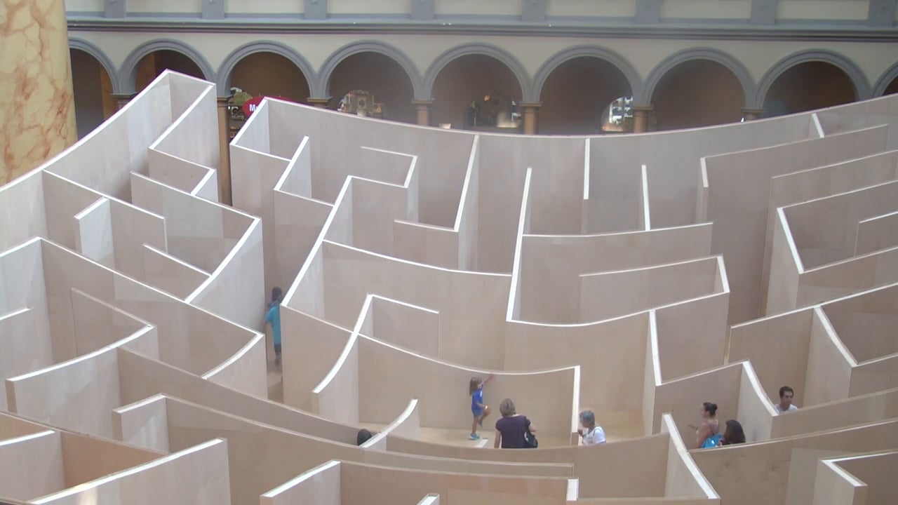 The Big Maze Exhibit at the National Building Museum on Vimeo