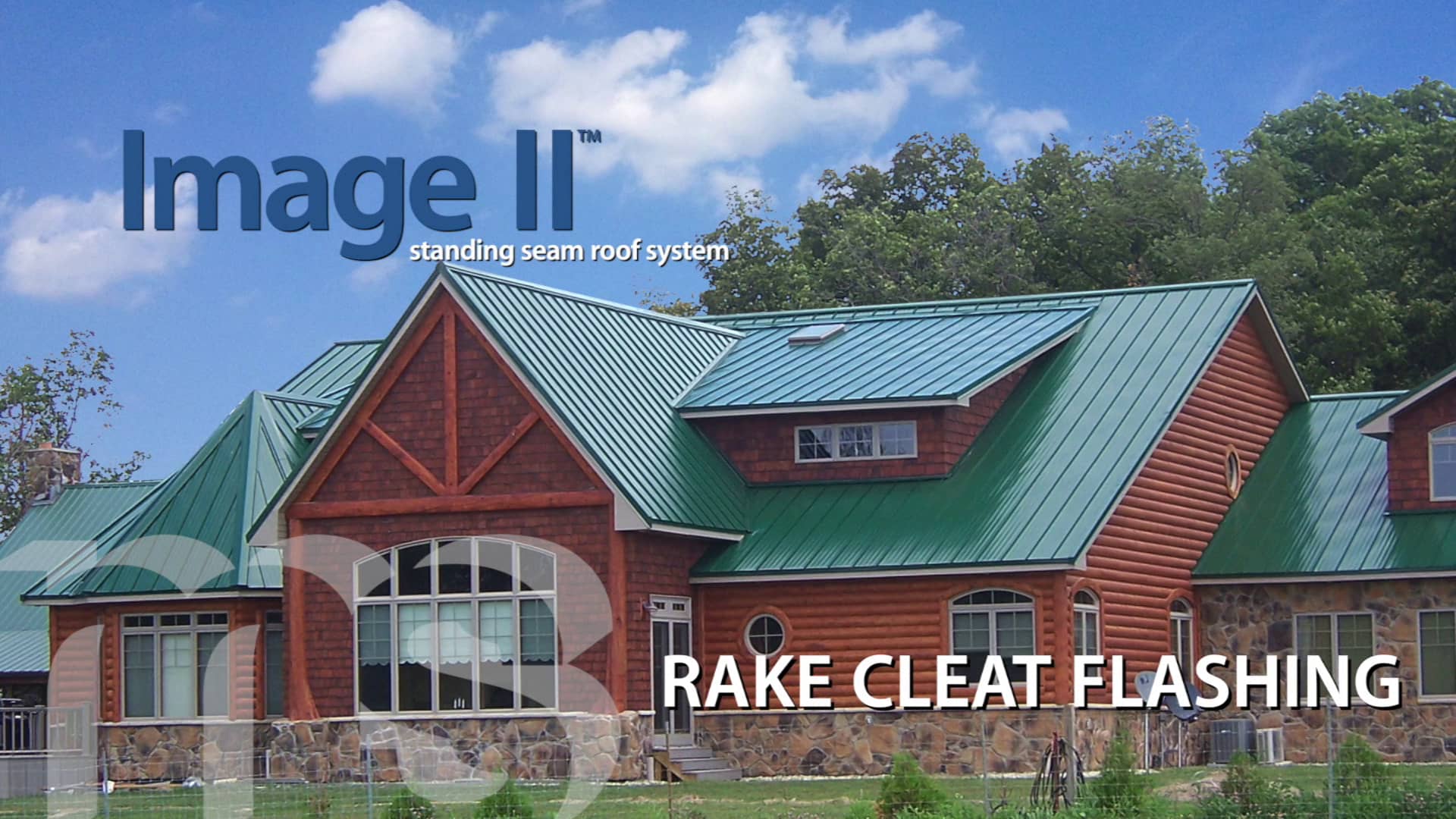 Installing Image II Rake Cleat Flashing on Vimeo