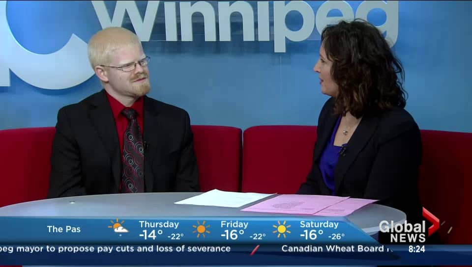 Global Morning News - Winnipeg - Dec. 3 2014 on Vimeo