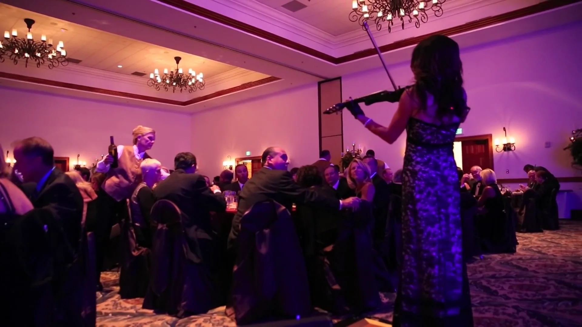 Spags - Electric Violin - Strolling Dinner Entertainment