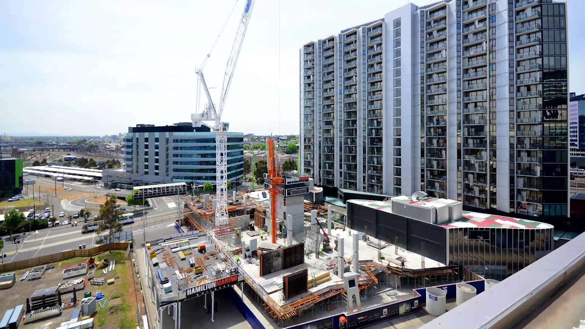 M Docklands - Structure Works Up Until Late Nov 14 on Vimeo