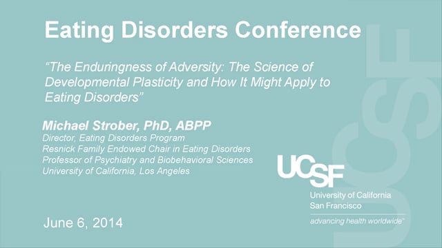 Michael Strober, PhD, ABPP on Vimeo