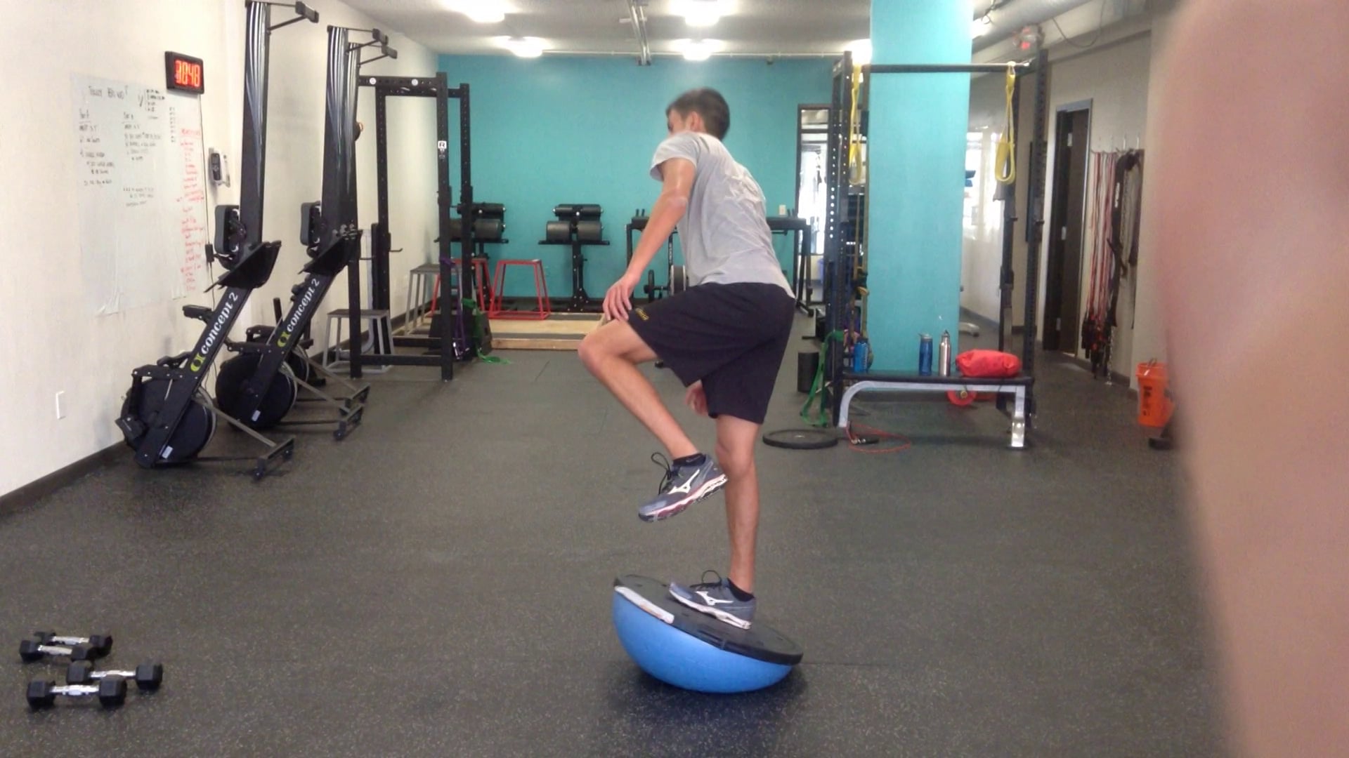 Runner's Touch on Bosu on Vimeo