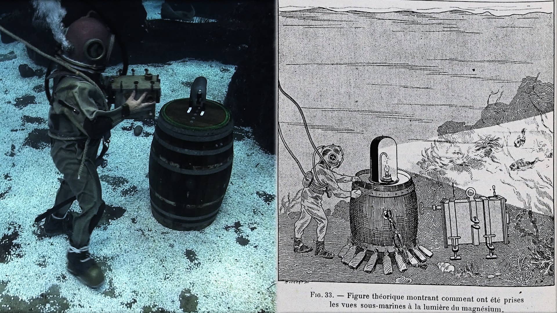 TRIBUTE TO LOUIS BOUTAN - HISTORICAL REENACTMENT IN THE AQUARIUM OF ...