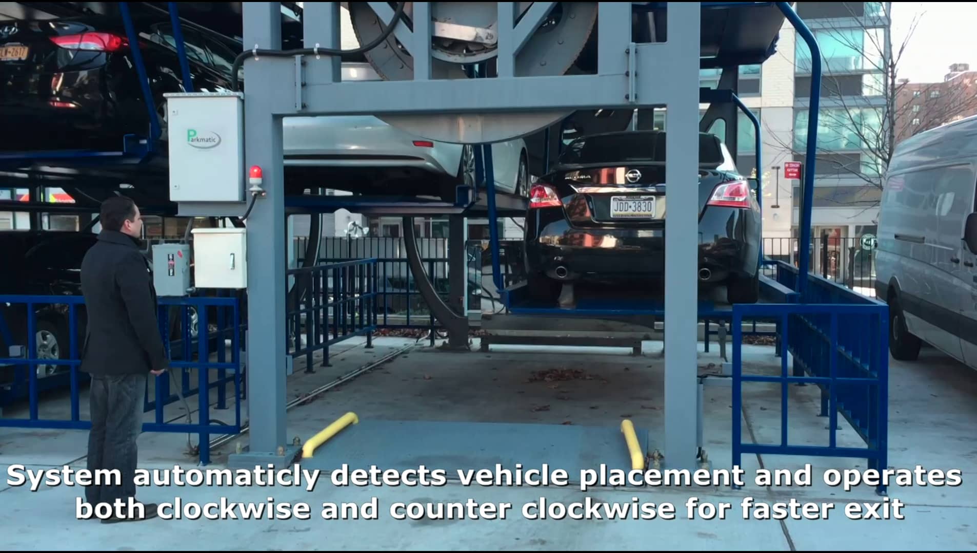 Parkmatic Rotary Carousel System on Vimeo