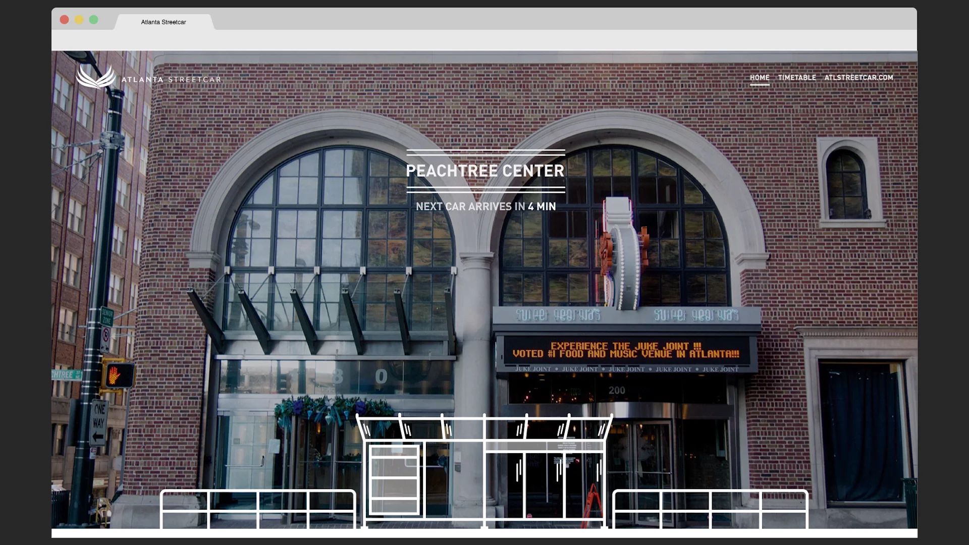 Go 'Round Town Web Concept in Context - Atlanta Streetcar Campaign on Vimeo