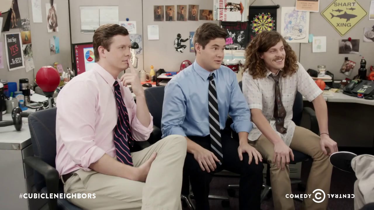 Comedy Central - The Workaholics Guys Find a New Cubicle Mate (feat ...