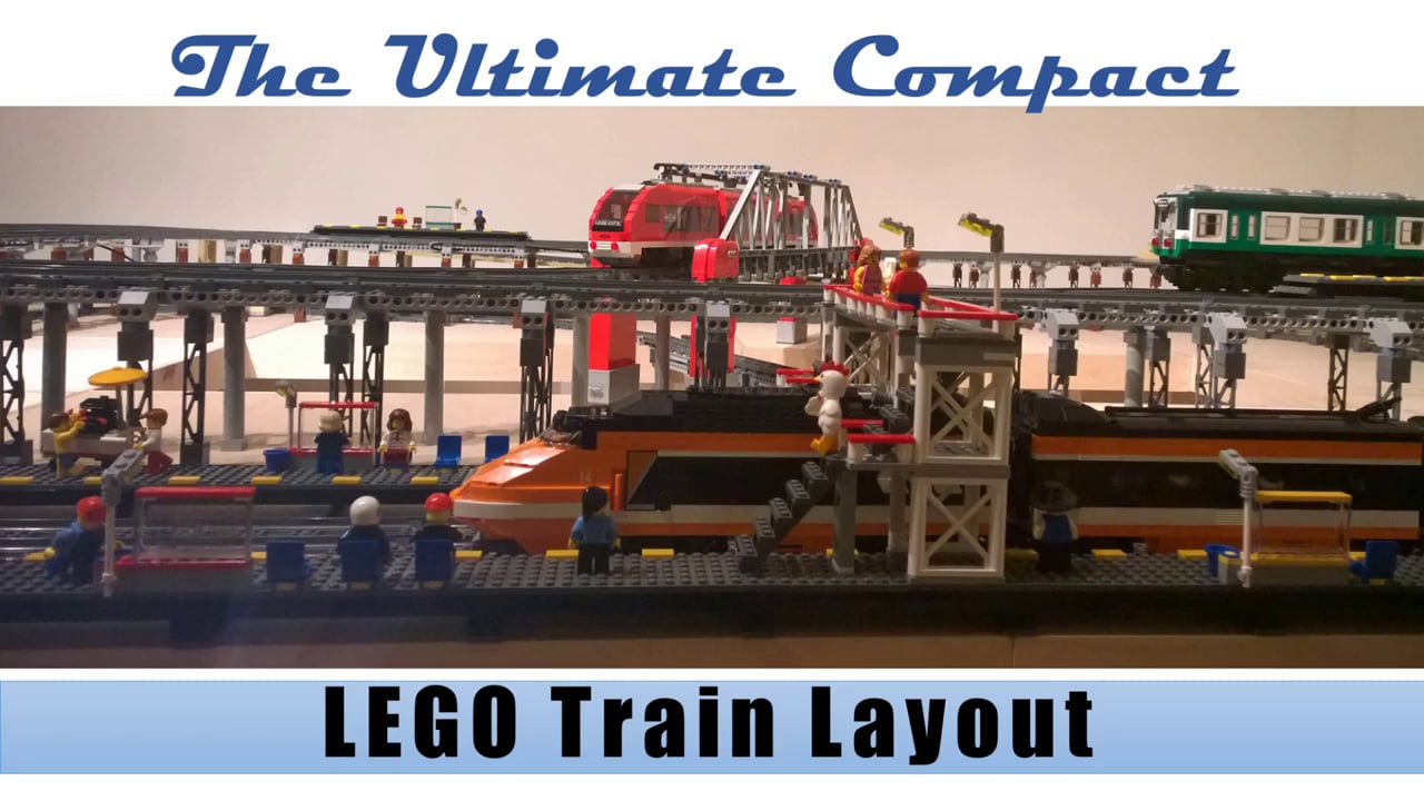 Ultimate Compact LEGO Train Layout on Vimeo