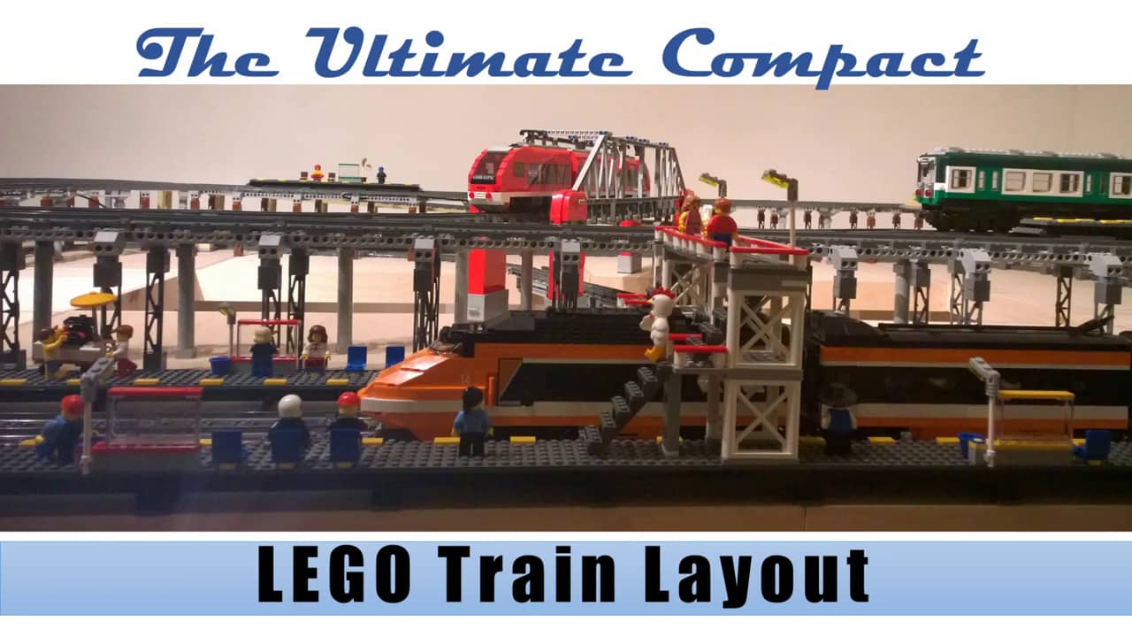 Ultimate Compact LEGO Train Layout on Vimeo