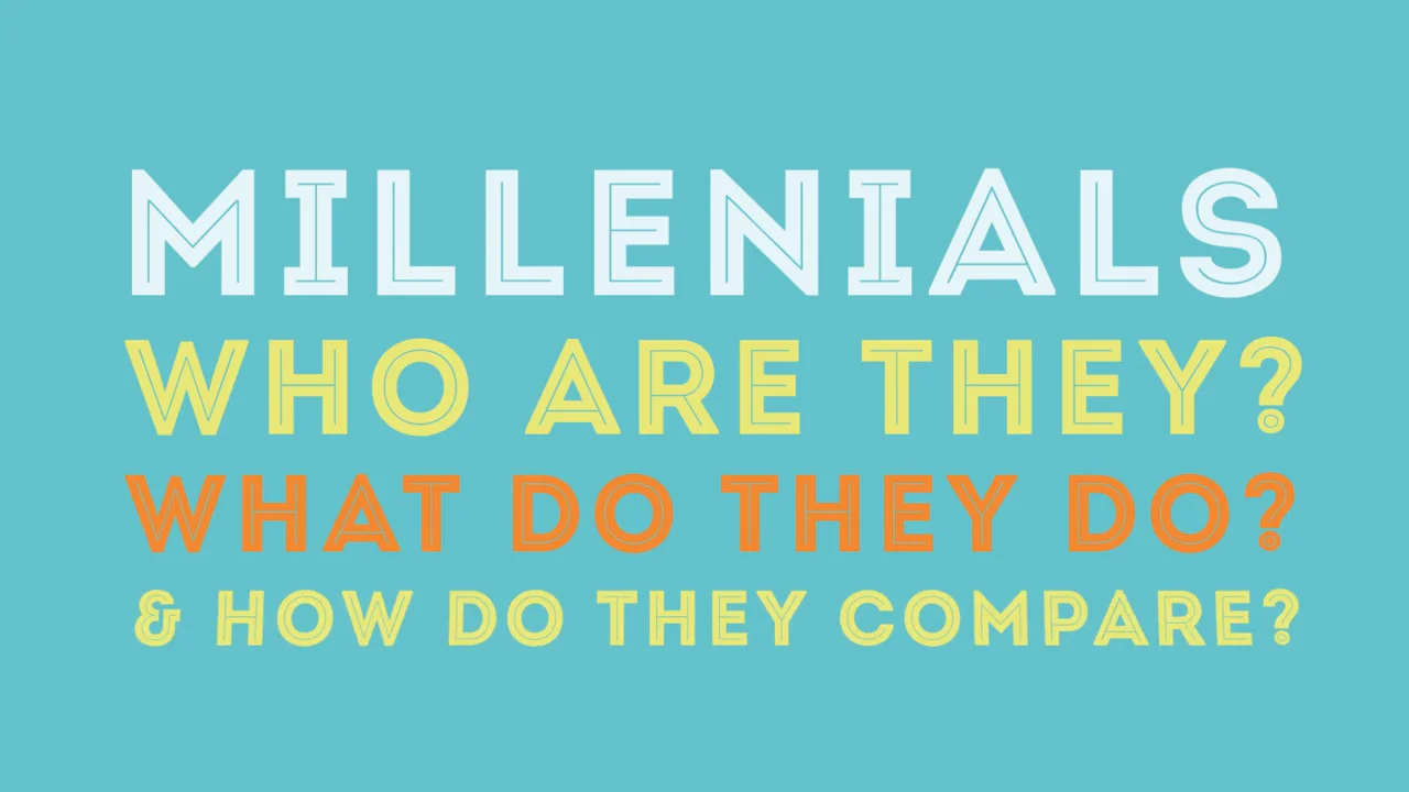 Millenial Infographic Animation on Vimeo