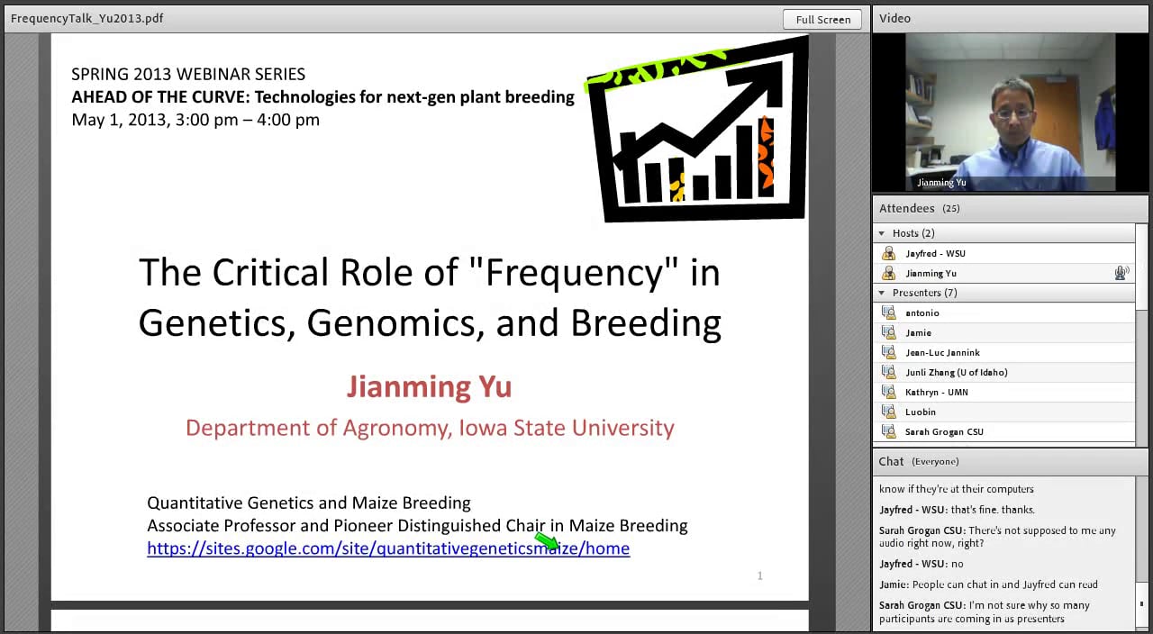 The Critical Role of Frequency in Genetics, Genomics, and Breeding with ...